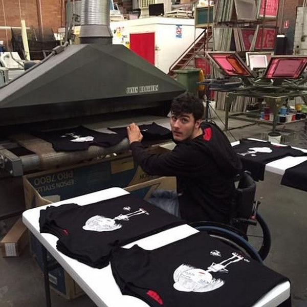 BONT Daniel Ink Quad T-shirt – Bont Skates Online Shop – Bont Skates